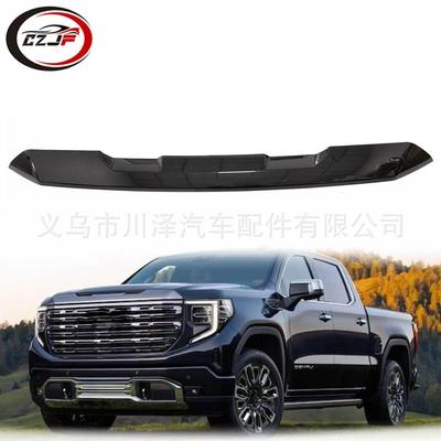 适用2022-2024GMC吉姆西Sierra2500HD前上格栅饰条亮黑色84774163