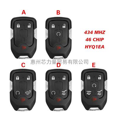 适用15-19年雪佛兰GMC智能卡434mhz46芯HYQ1EA1350827813529633