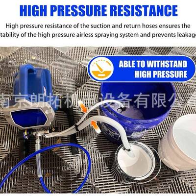 ProX17X19X5X7GX21高压无气喷涂机吸料管套件进料管套装配件