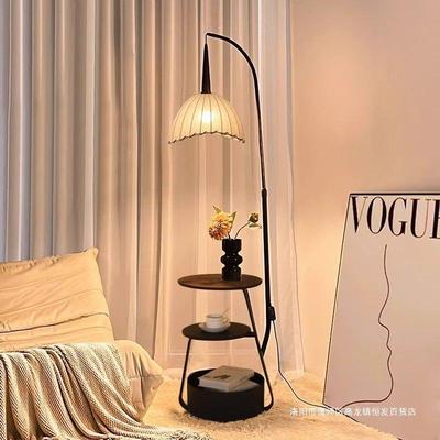 地灯客落厅发边几YNR中古法式沙美式复古头置物架一体卧室立床式