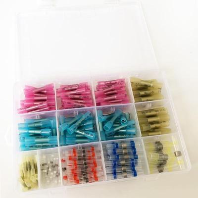 家直供24524245250PCS盒装热中防接端子套装水热缩焊厂锡环中缩接