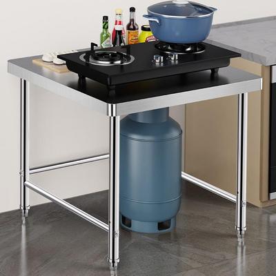 单层不锈作20190钢工台厨房案专台用操作台商用打荷灶台架切菜板