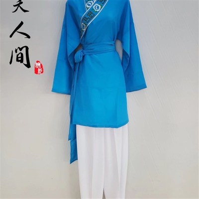 新款热销年会演出服越剧服装对花天仙配刘海砍樵书童董永服装