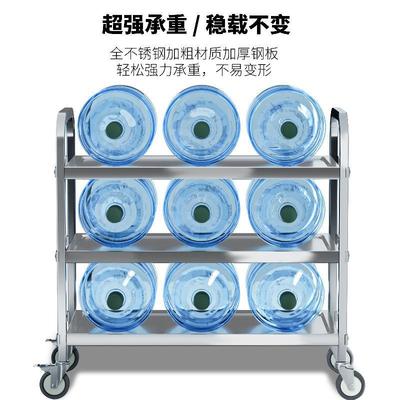 不锈钢送餐车碗商餐厅移动小WPH车酒店收餐车用收车上菜车饭推店