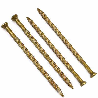 彩4镀地钉螺寸纹钉强硬抗弯钉衣WGE柜钉子板实木地板钉23寸寸