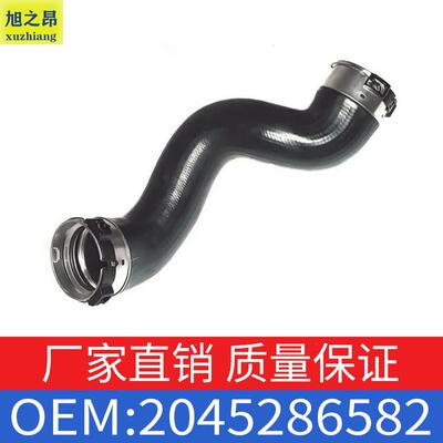 适用奔驰E级C级E300E350C320C350增压空气进气管软管OE2045286582