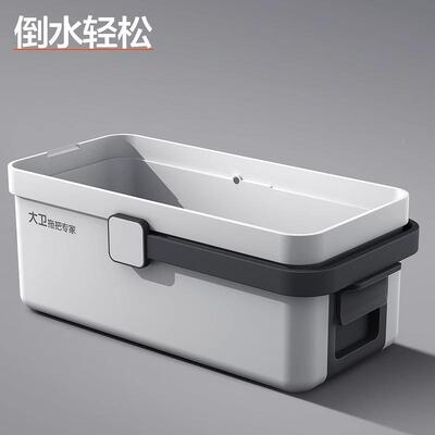 大用卫洗拖把SCK桶长形225新款家加0厚专用水桶拖布方桶手提清洗