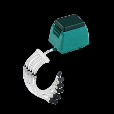 海利氧气泵97209730户外养鱼池大功率大气量静音家用卖鱼增氧机