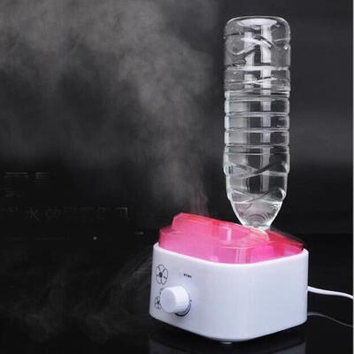 加湿器家JSQ-309A用矿泉水瓶设无水箱计静气音卧室办室香公薰桌面