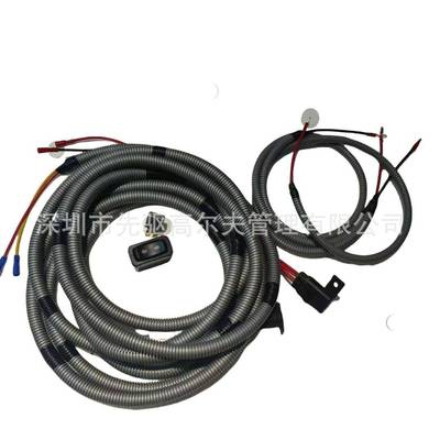 clubcar配件105108901HARNESS,BEDLIFT,UTL工具车油升降器线束