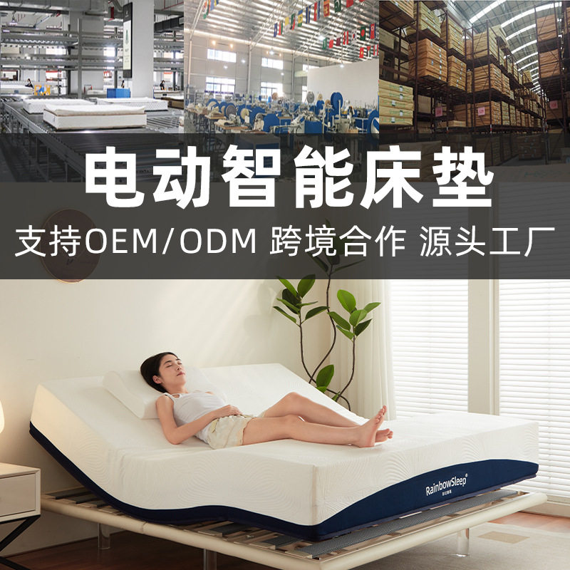 智能电动床垫按摩可升降养老院适老月子中心酒店民宿多功能席梦思