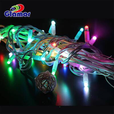 RGBDAH闪烁灯22闪0VLED星星串灯LED灯彩灯串灯0米1010灯七彩变色