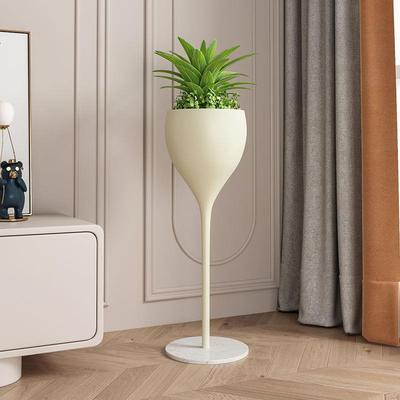 奶物8092油风花铁架子客轻奢室内花架置物架厅落地式花盆架简约艺