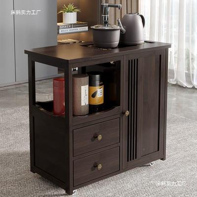 动茶水柜大板21750茶桌侧边柜非实木壶茶台烧水移一柜体茶边茶具