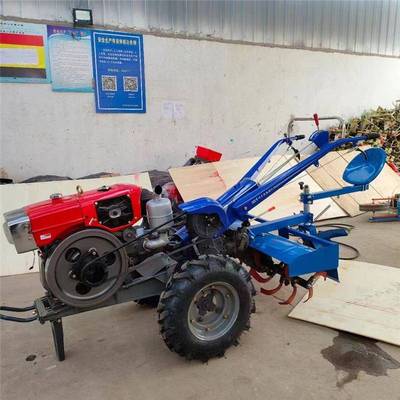 14018马农力高51底盘手扶旋耕加拖拉机用运输带车斗柴油手1扶拖拉