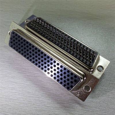 黑胶壳冲针连接器焊线d-sub104PIN电脑VGA母座插头HDB104针接头