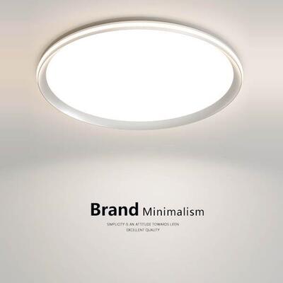 客卧室灯主卧2山090125新款普瑞全光谱护眼吸灯顶极简厅灯现代中