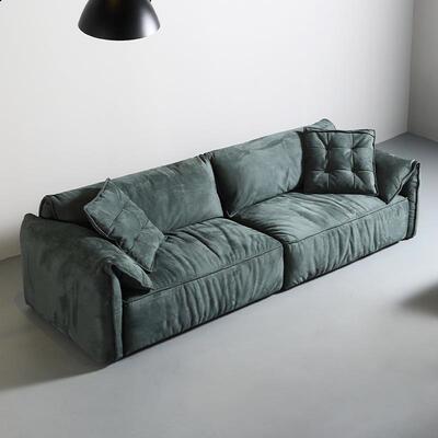 网红朵沙发意式布极baxter耳布简艺沙发客厅76112小户型网红科技