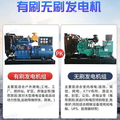 玉柴1耗0低0千瓦柴油发电机75k柴w150k玉柴100kw油水冷油发电机组