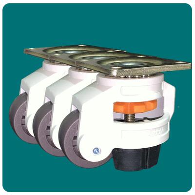 0福脚轮40F0F80F160F机械水平调节福马轮承重支撑脚马轮HT13-01-