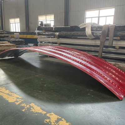 840滚式弯弧 拱形瓦 弧形瓦 彩钢压型瓦 840红瓦可定制