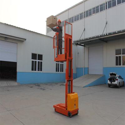 迷你自行走升米降机室内装修高空作业车6移动剪FSX1023叉全自行降