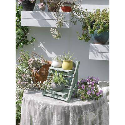 办公室桌面花架小植物角架子实置木型肉花架飘窗物架窗台摆件JEL