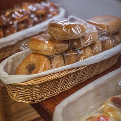 织ZXB面包篮编麻布套法棍餐包发酵面包篮欧式棉乡式村篮法复古风