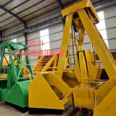 无线遥抓斗厂头装货卸货抓斗河道家清码淤泥控无VDF线遥控抓斗