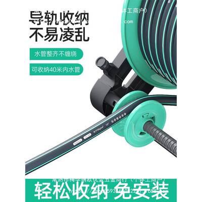 卷管水管软管收管器子户外盘管器动排自管收水纳RSF转盘绕管架子