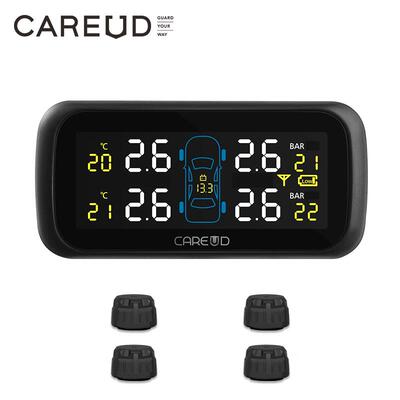 CAREUMDU凯佑胎压监测器903彩外置迷MZZ你高精度无屏线传感TPS