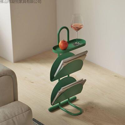 沙发小边几客厅台茶边几杂志书架卧室床头物阳架创BVI意小桌子置