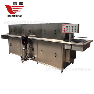 出雏筐清洗机 YFW4800-600 隧道式 三段式清洗机