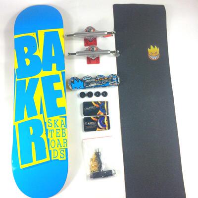 baker8.0/8.125/8.25/7.75英寸滑板双翘加拿大枫木滑组装整版