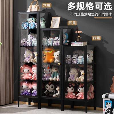 展示柜落柜地书简易客厅收纳约柜卧室置物柜办公HYI室趣纳简储物