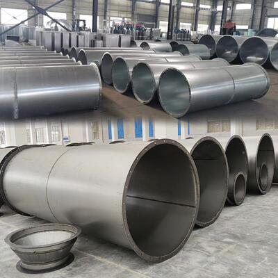 碳钢焊接铁管人烟防通风管道工厂耐73高温囱管黑冷轧风钢满焊方变