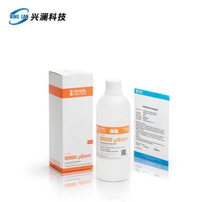 哈纳EC标准缓冲液HI7034L常规电导率80000uS/cm意大利HANNA