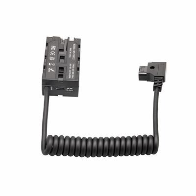 D-TAF550X2-DV口转NP-55F0/F970挂/F750双面假电池可接监视器和P