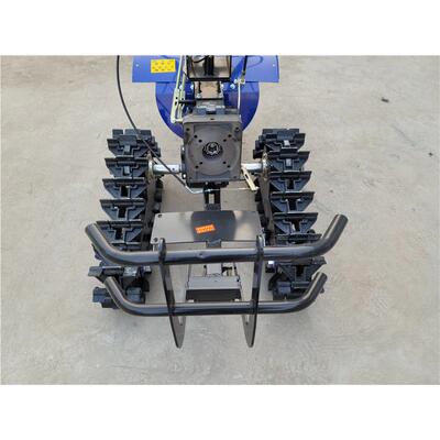 驱微四机履带轨轮旋耕机WCI双耕链配件总成行走铁轮运输全地形工