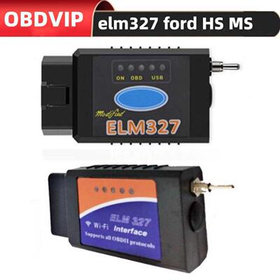HS-MS切换 ELM327 V1.5 蓝牙 wifi For Ford FORScan PIC18F25K80