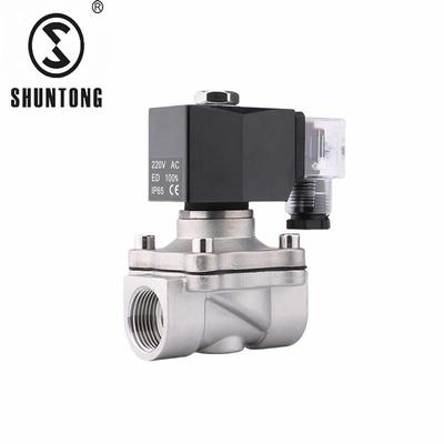 4分6分1寸不不钢常闭电磁KBT阀两位两通锈钢电磁锈阀水阀220V