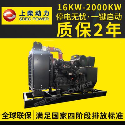 CFE上柴30kw50kw100k股w柴油发电机全无刷柴油机份组品质发电铜机