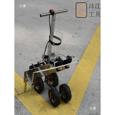 UQB地坪公停车位足球画划场线路机物业油漆冷器喷体育运动材塑胶