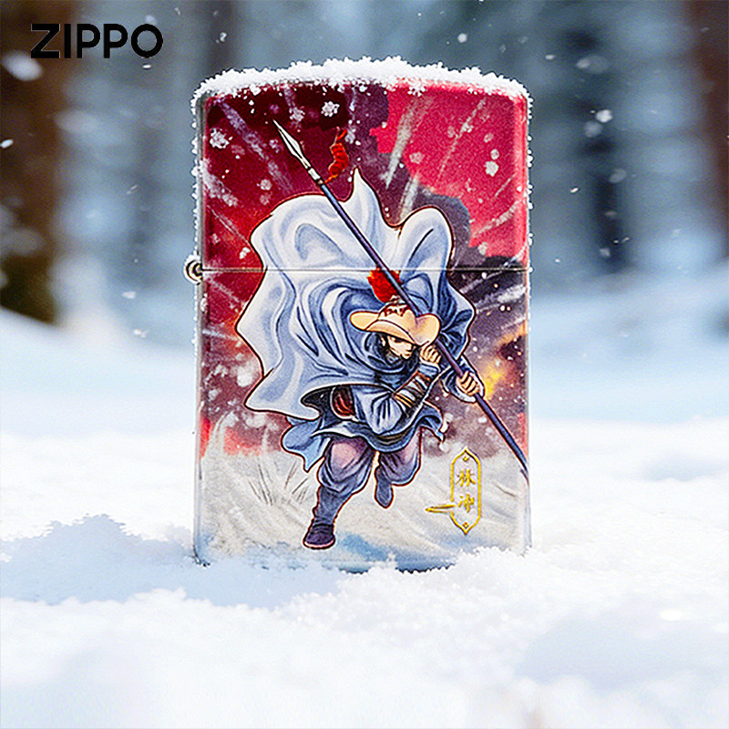 zippo防风煤油打火机官方正品水浒生日礼物送男朋友老公礼盒
