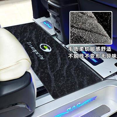 24款广汽奇传祺m8中排9毯地宗师KMI新传大师版脚垫EE8商务车地垫