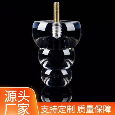 脚亚力桌克水柜晶沙发脚亚克力CEI脚透明家具脚欧式茶几脚台脚