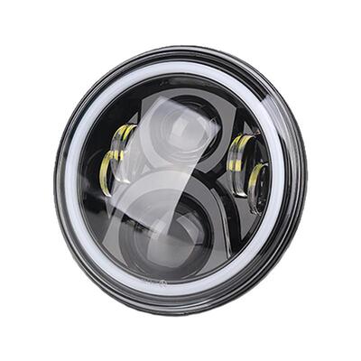 适用贝纳利502C改装复古幼狮250/500圆总成黄龙摩托车大灯300/600