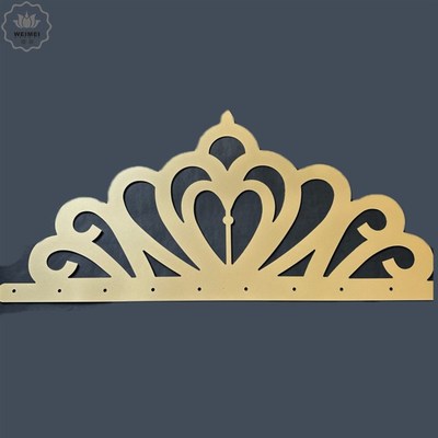 主结婚礼车装饰车顶大皇冠头纱车头花主车队豪车花车结婚拉花头车