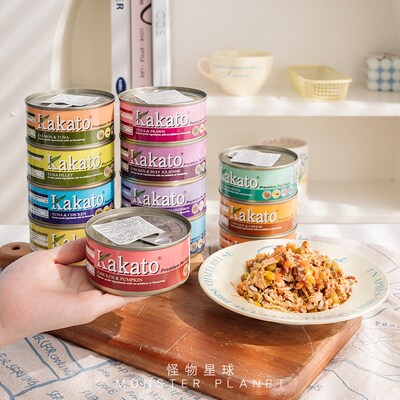 kakato卡格鲜食狗狗零食罐头宠物湿粮狗罐头慕斯营养拌餐增肥幼犬