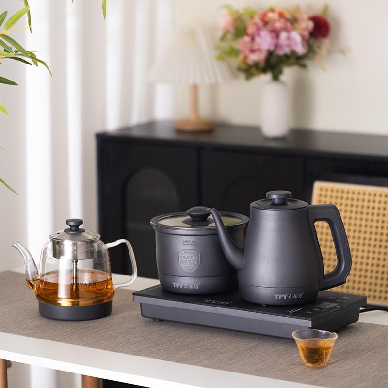 天福源全自动恒温烧水壶泡泡茶炉电热水壶茶台烧水壶嵌入式快煮壶